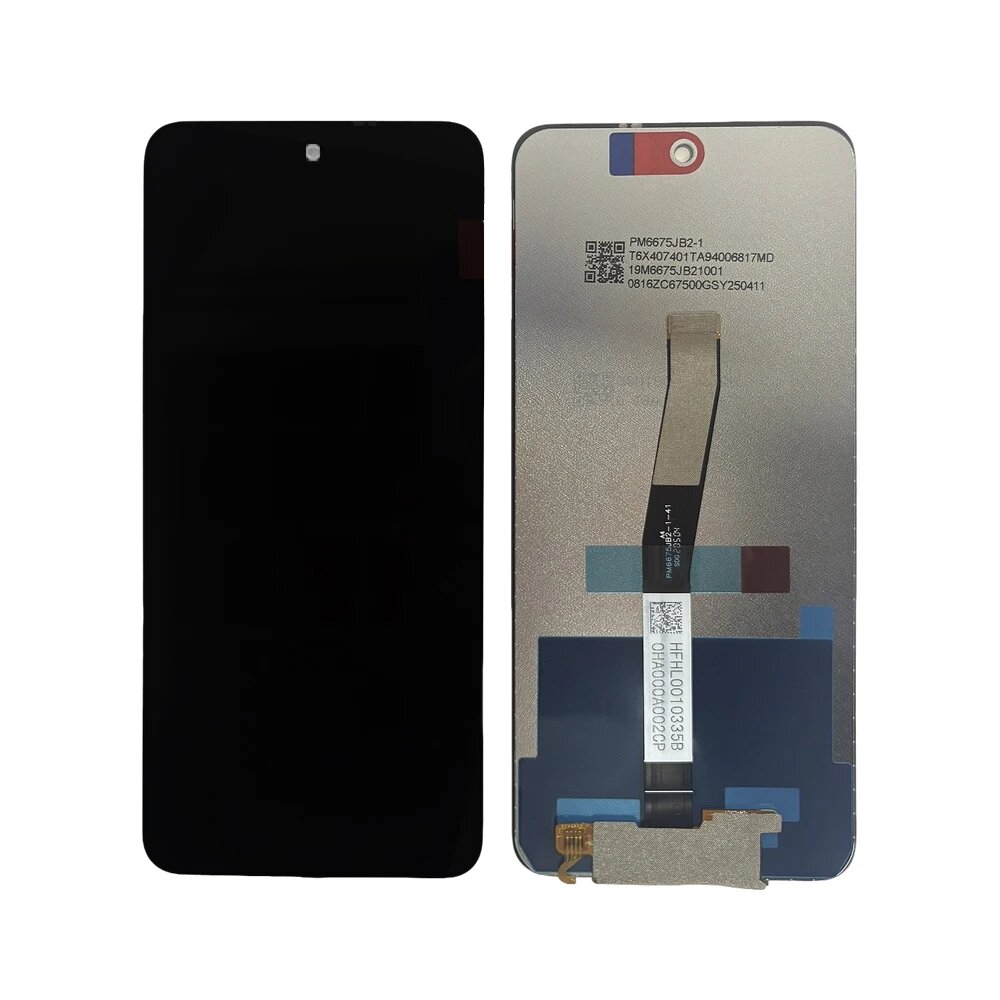 Для Xiaomi Redmi Note 9S ЖК-дисплей TFT, преобразователь сенсорного экрана в Silver With Frame