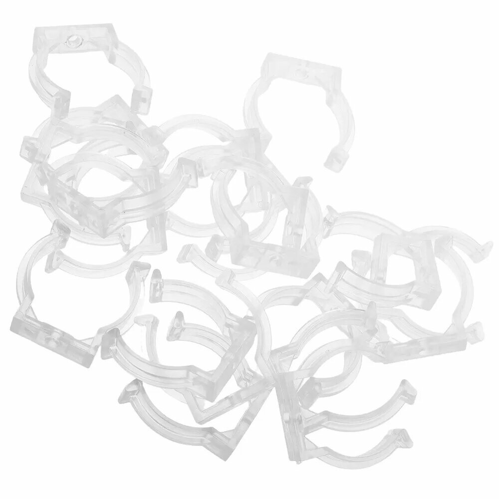 Клипсы для Ламп, 20 Штук, Из Пластика, Для Поддержки Света