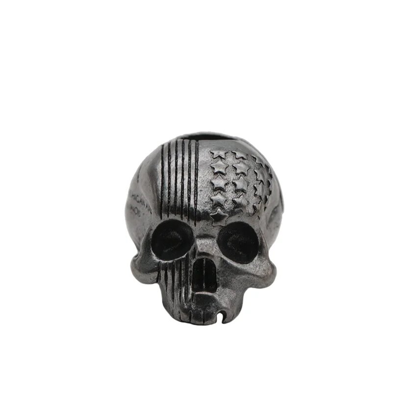 Латунный нож-череп EDC Black Color