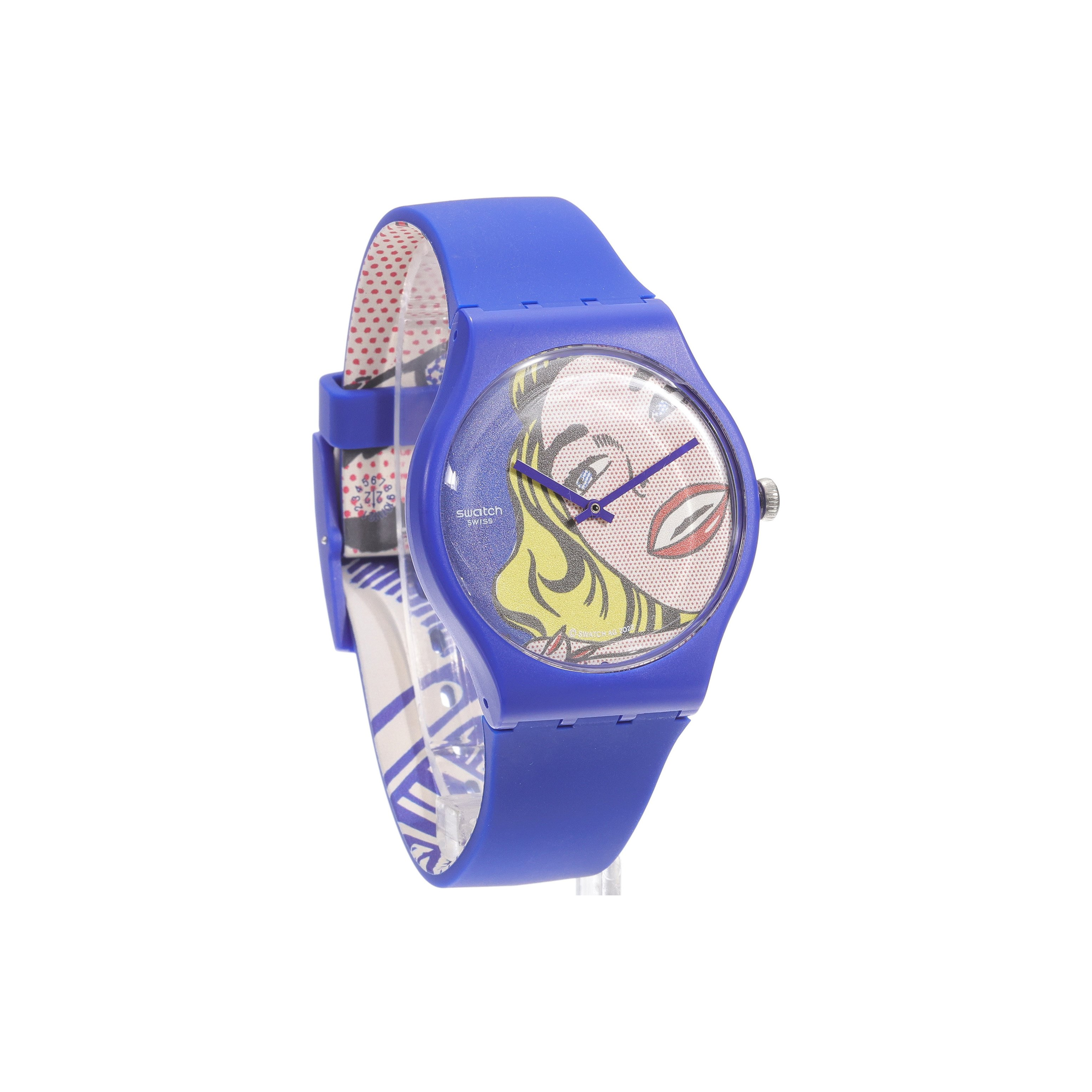 Наручные часы Swatch, синий — фото 1