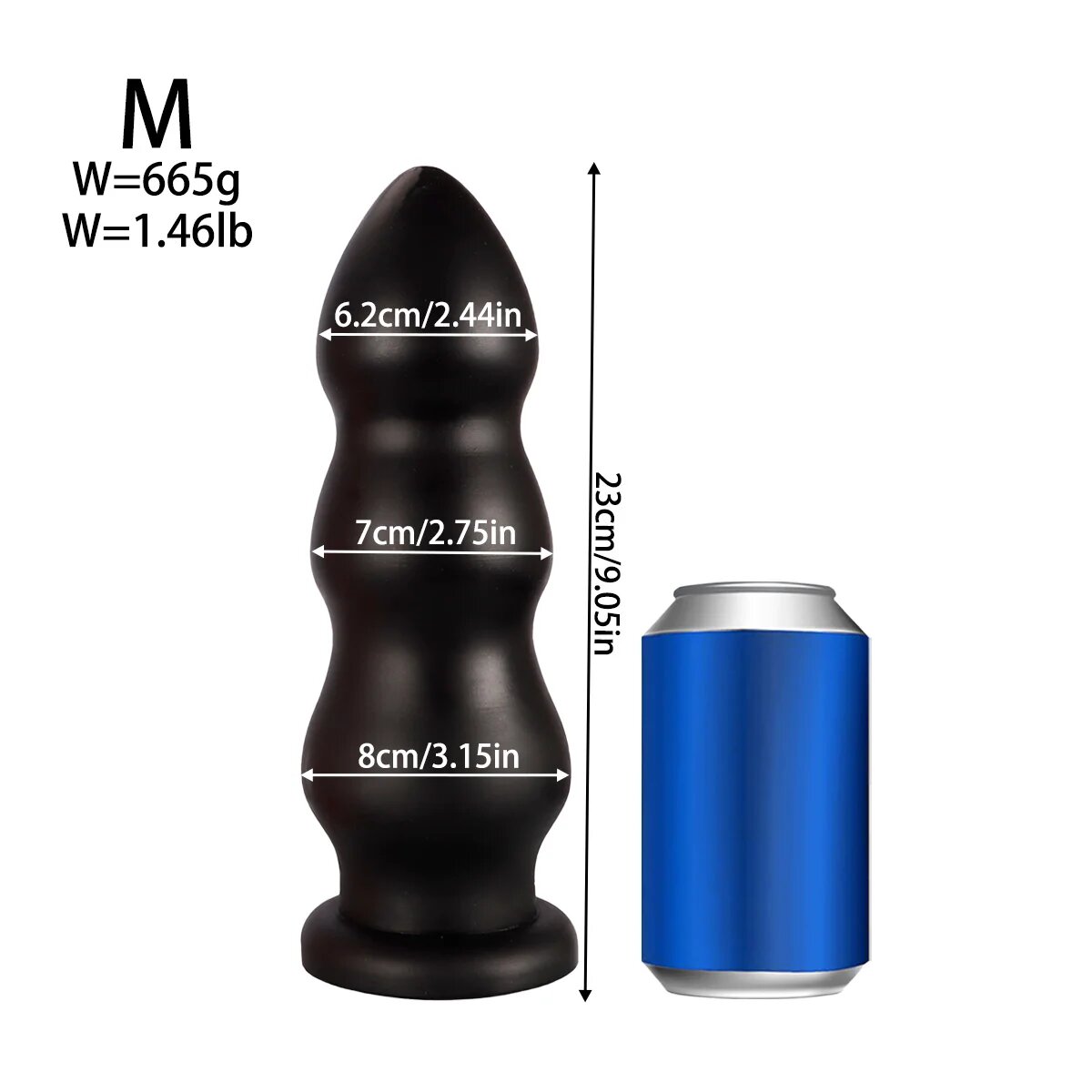 Огромные анальные шарики на присоске, большая Анальная пробка, фиксирующие Анальные игрушки, массажер простаты, Анальный расширитель, тренажер, БДСМ, секс-игрушки для мужчин и женщин, игрушки 18+, массажер простаты M