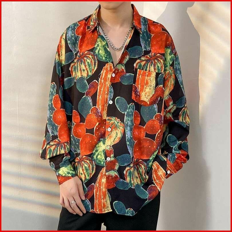 Рубашка гавайская рубашка