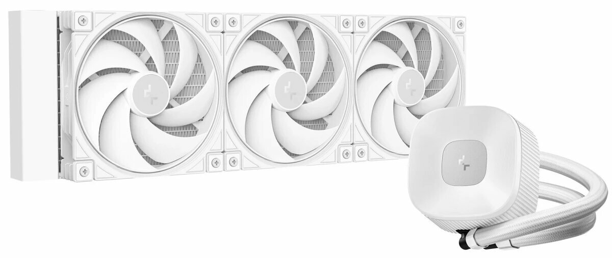 Водяное охлаждение DeepCool LE360 V2 Pure R-LE360PURE-WHLNMD-G-1