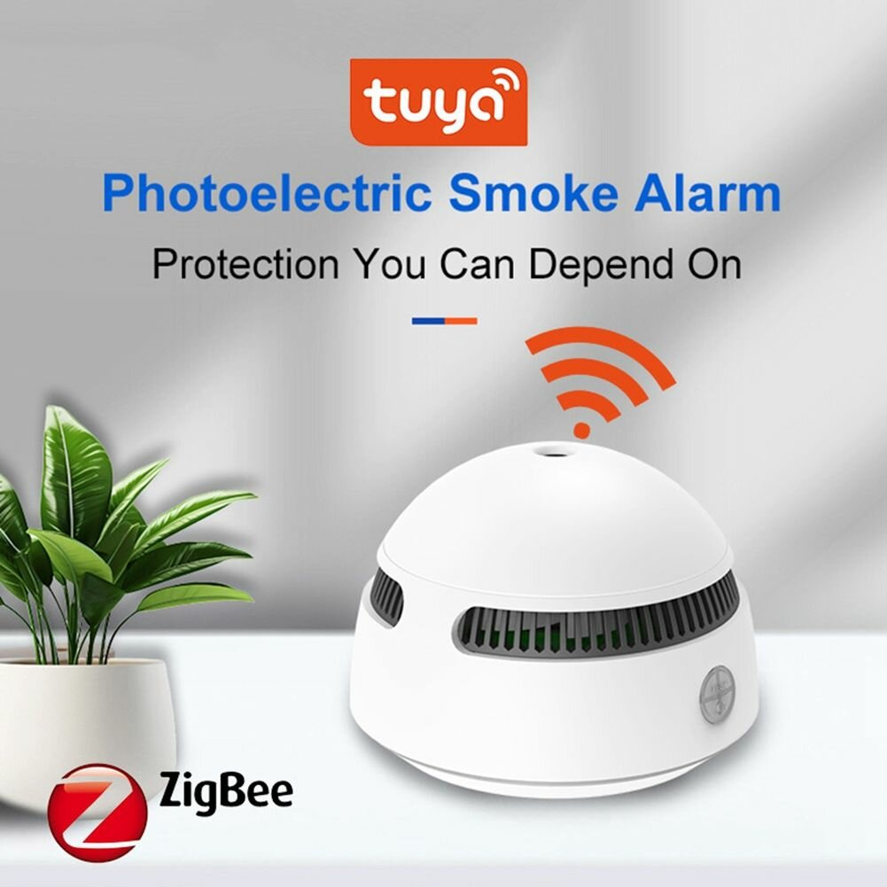 Новый датчик дыма Tuya ZigBee Fire — фото 1