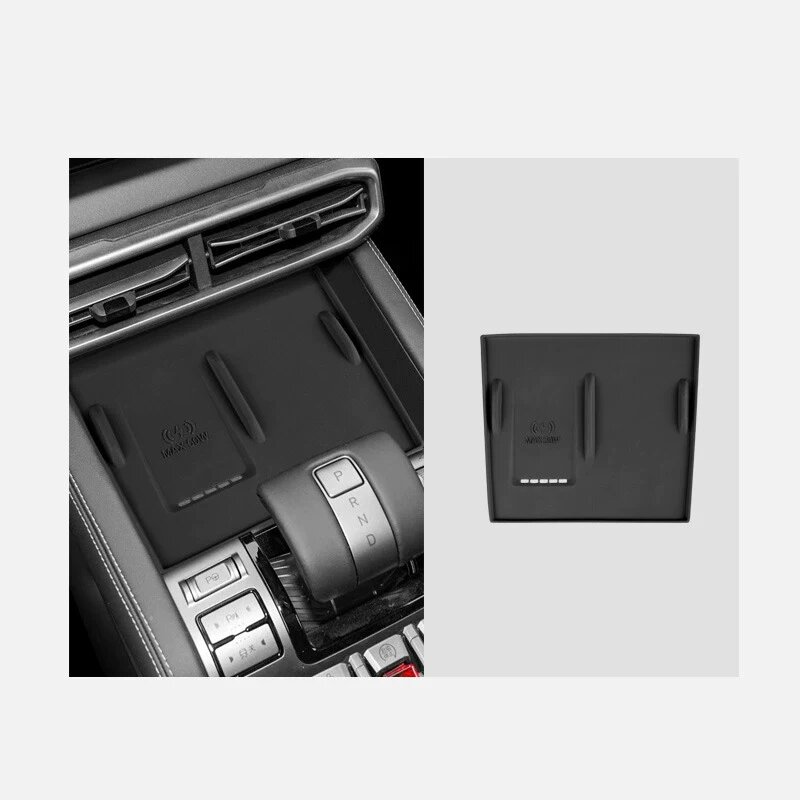 Для BYD Equation Leopard Titanium 3 2025 2026, центральная консоль, беспроводная зарядка, силиконовая накладка, внутренняя защитная накладка