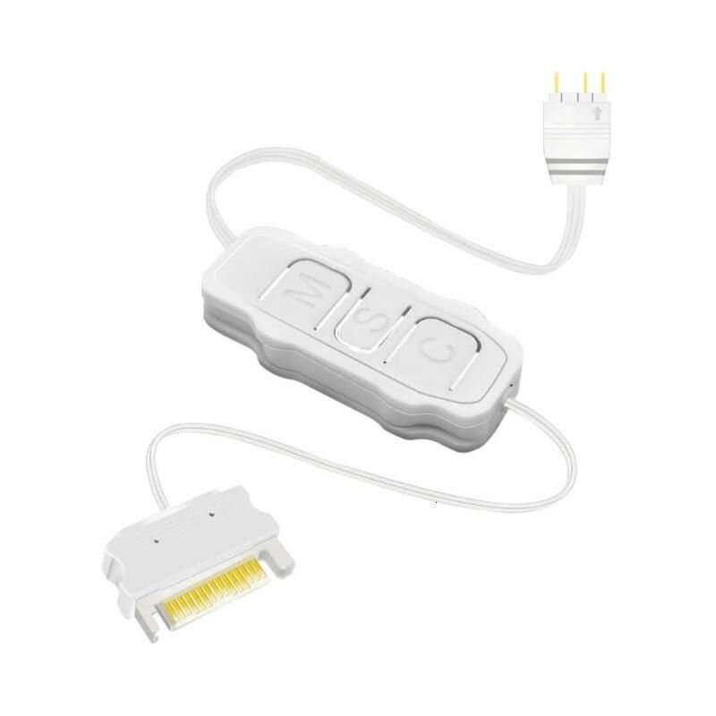 Контроллер ARGB 5V 3Pin, Белый