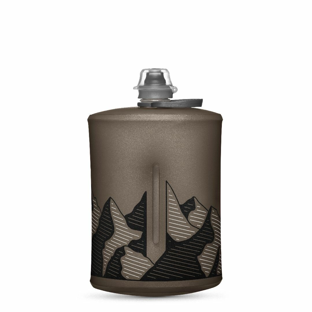 Мягкая фляга для воды Stow 1L Серая (GS351M)