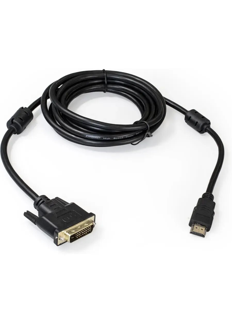 Кабель HDMI-DVI EX-CC-HDMIM-DVIM-1.8 , 1.8м
