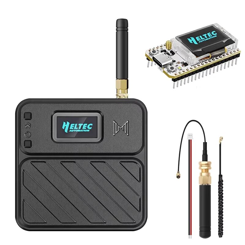 Heltec V3 WIFI LoRa 32 868MHz плата Arduino с чехлом, серый