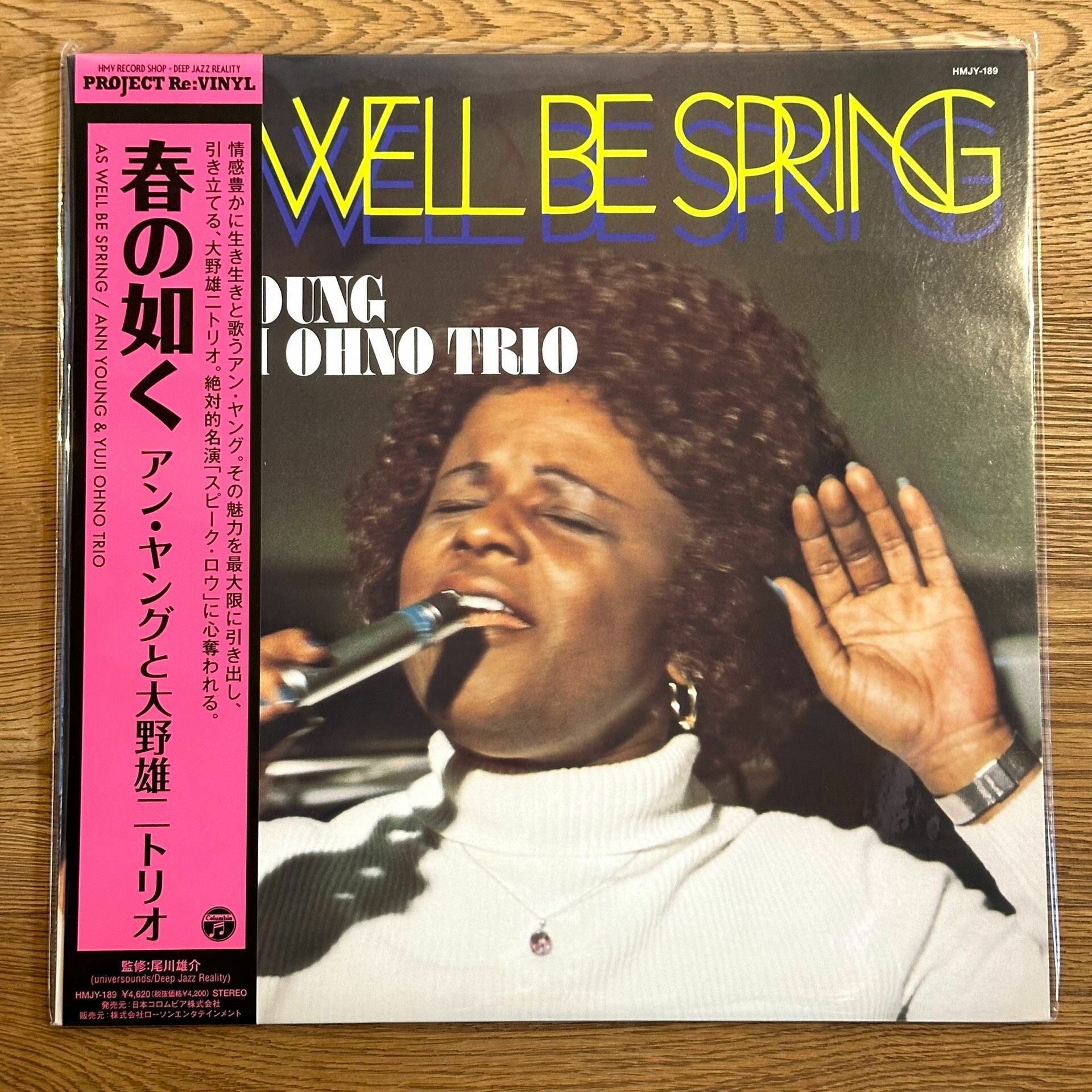 Виниловая пластинка Ann Young & Yuji Ohno Trio As Well Be Spring, Vinyl, LP, Album, Limited Edition