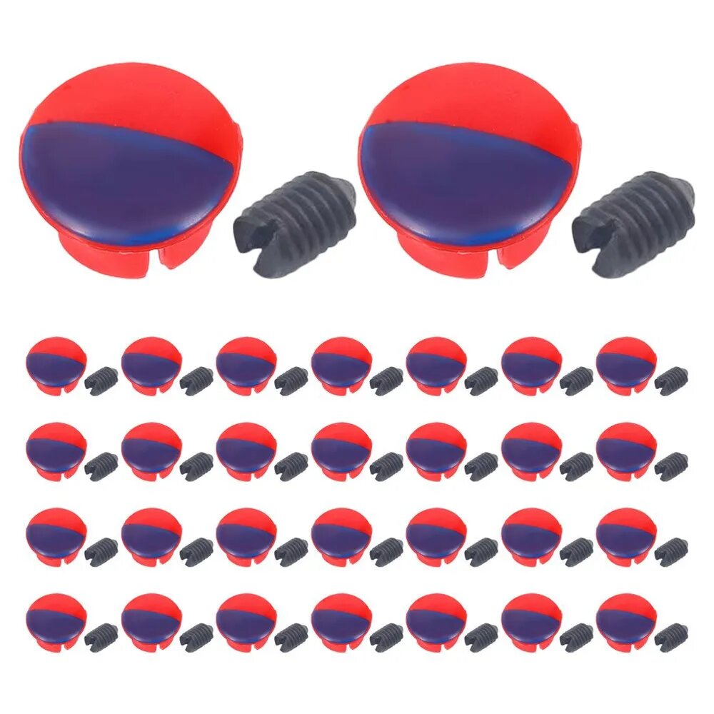 1 комплект заглушек для отверстий для кранов раковины, универсальные маркеры для кранов горячей и холодной воды для кухни и ванной комнаты, сменные индикаторы температуры