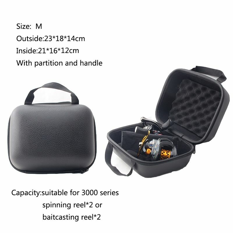 Кейс для рыболовной катушки, жесткий чехол для рыбыловной катушки