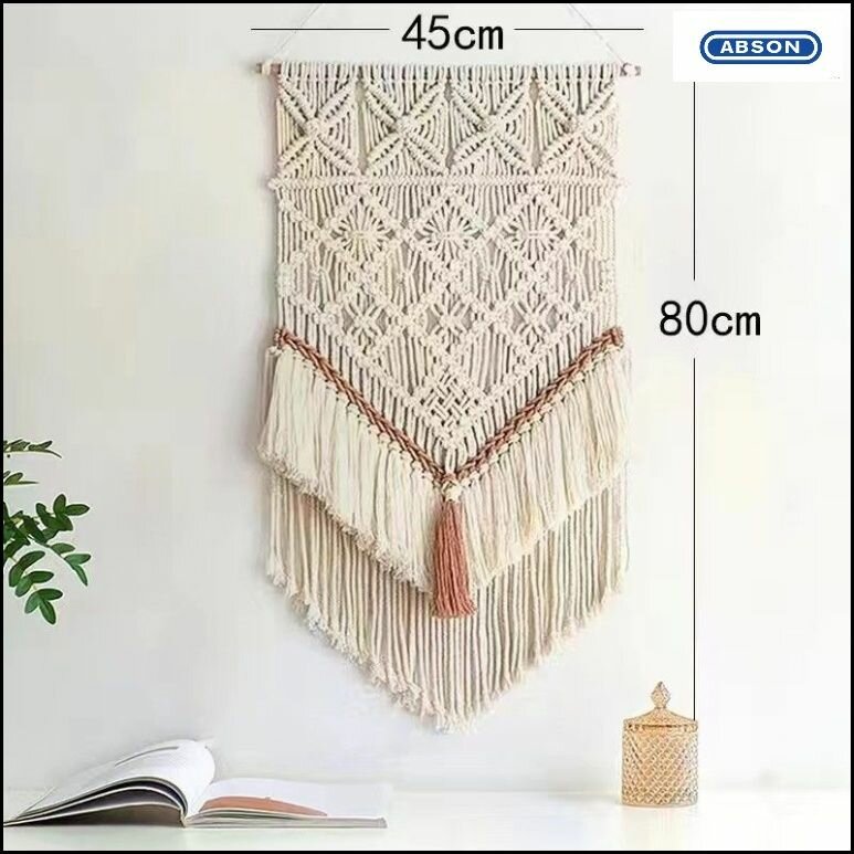 Эксклюзивное панно макраме для стен в скандинавском стиле