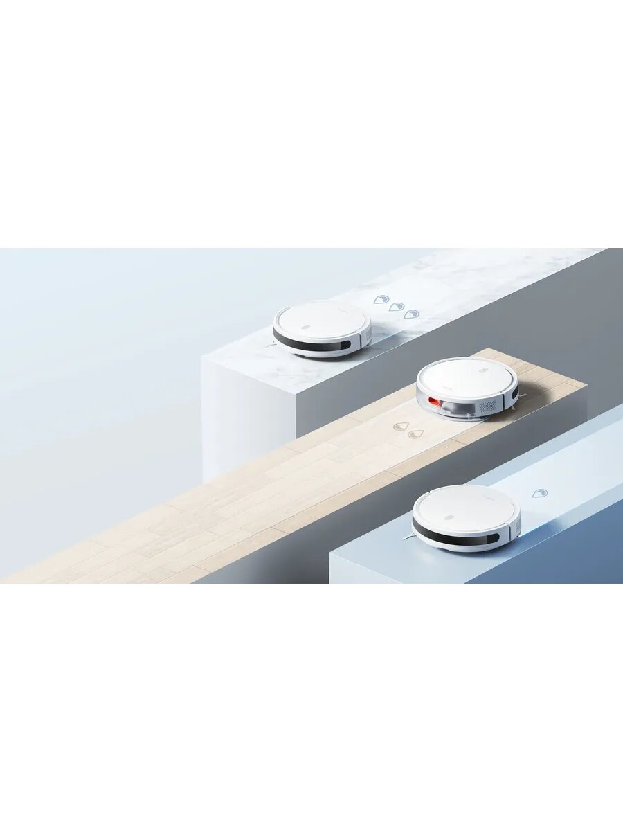 Робот-пылесос Xiaomi Robot Vacuum E12, влажная и сухая уборка, управление со смартфона — фото 1