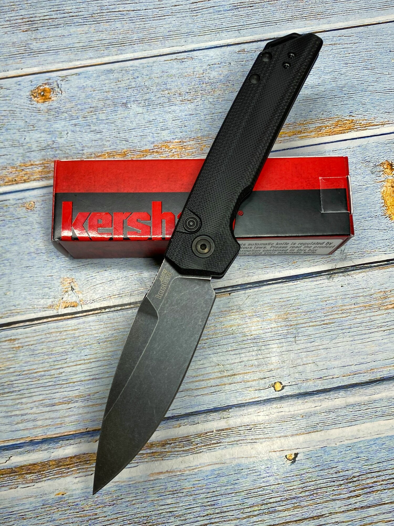 Складной нож Kershaw Launch Iridium G10, 7038G10