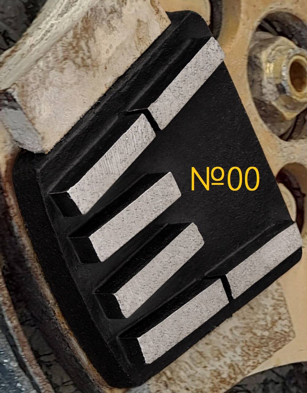 Франкфурт Кристалл №00 шлифовальный 21100, для мозаично-шлифовальной машины GM, 6 сегментов