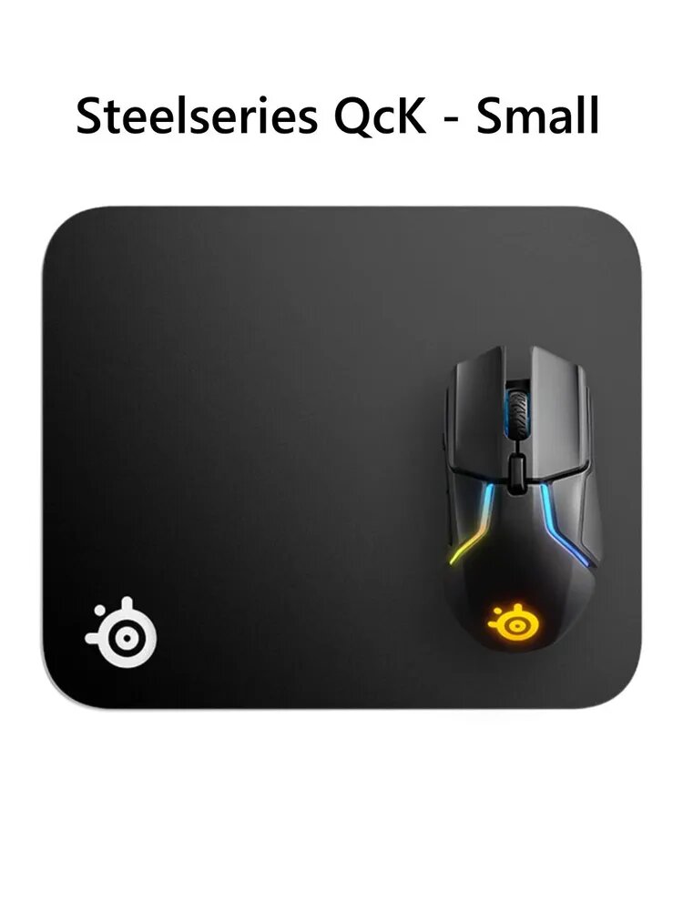 SteelSeries Коврик для мышки, S, черный
