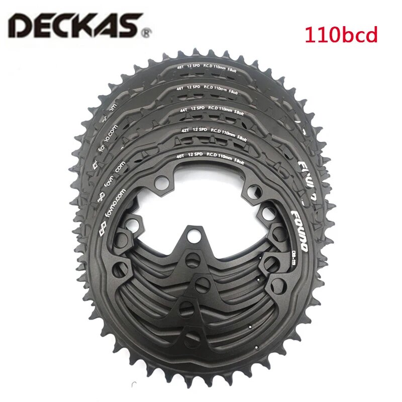Deckas узкий широкий цепной круг 38/40/42/44/46/48/50/52/54/56/58T для Shimano SRAM 38T