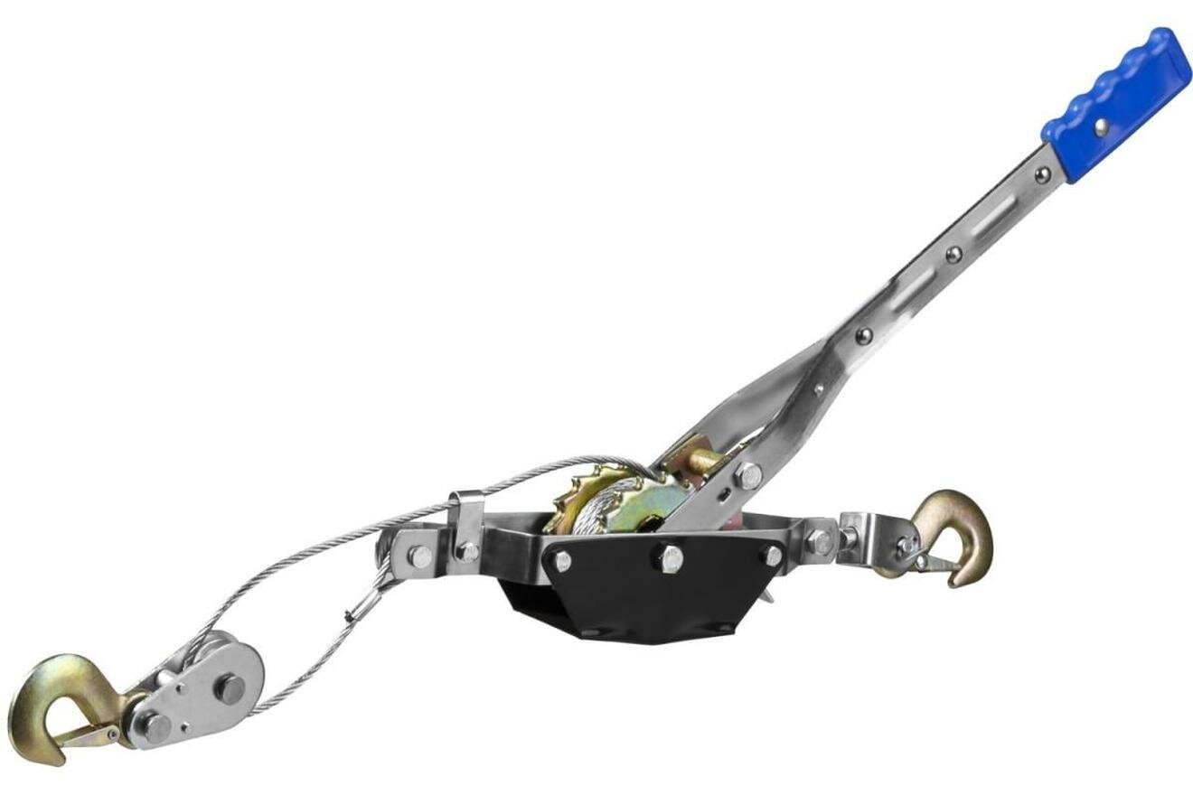 СИБИН 2т, 3 м, Ручная рычажная лебедка, тросовая, арт. 43125-2