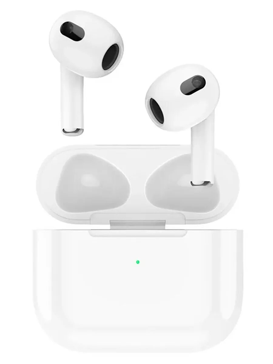 Наушники Bluetooth Hoco EW43, в кейсе, сенсорные, цвет белый / беспроводные