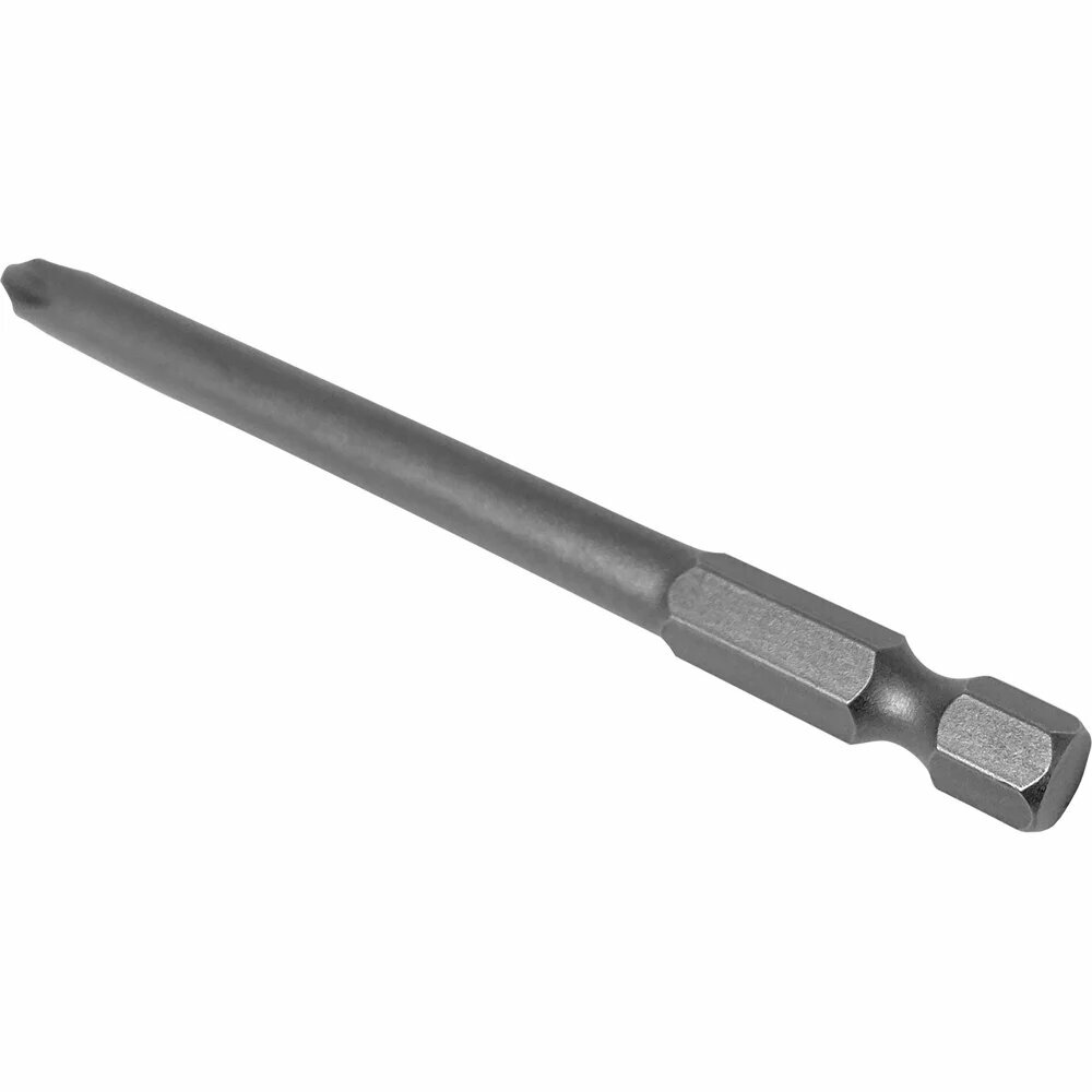 Набор бит Vertextools PH2 90 мм, 10 шт, Phillips биты из CrMo стали с магнитным наконечником, 1/4‑дюймовый хвостовик — фото 1