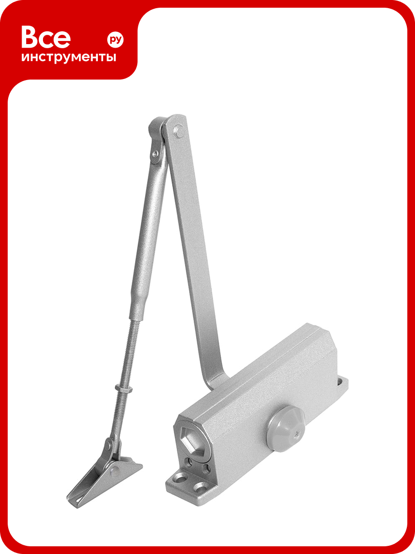 Доводчик дверной AJAX DCTR80-140 (TDR-140) белый, гидравлический, повышенная морозостойкость