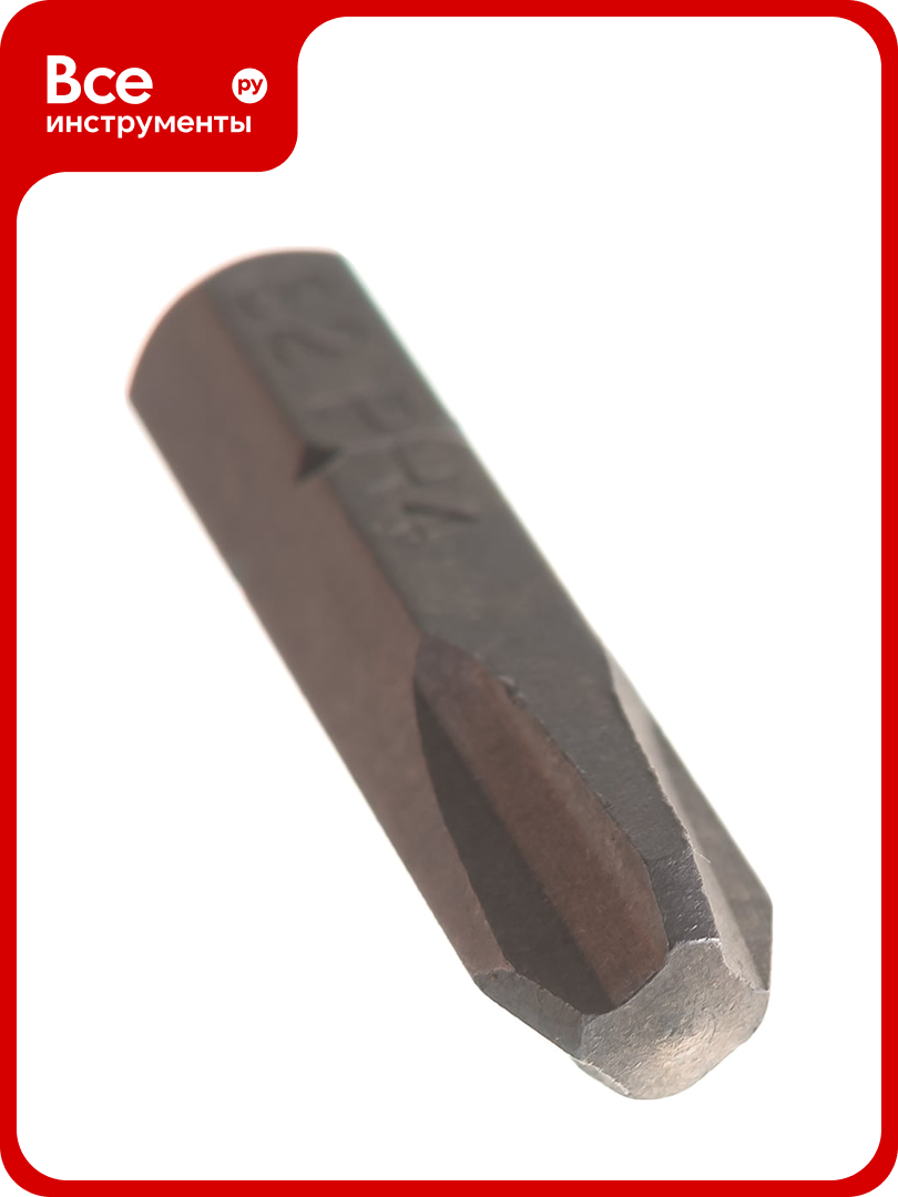 Бита PHILLIPS РН4, 1/4" AIST 1122504P 00-00000031 односторонняя стальная S2 конструкция для шуруповерта фирма