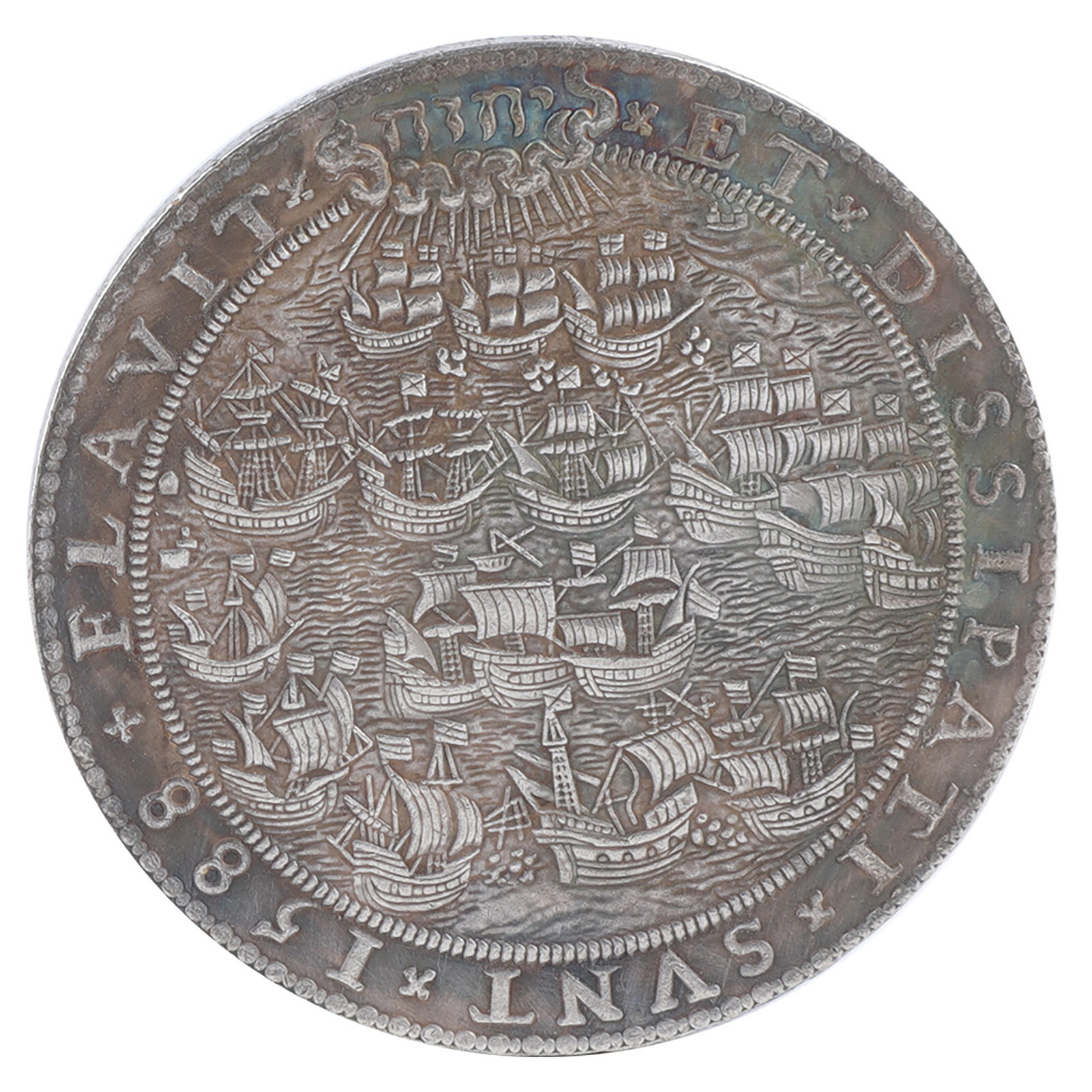 Нидерланды 1588 года. Винтажная латунная серебряная памятная монета, Посеребренная монета, Коллекционная монета, Коллекционирование монет, Памятные монеты, Серебряные монеты