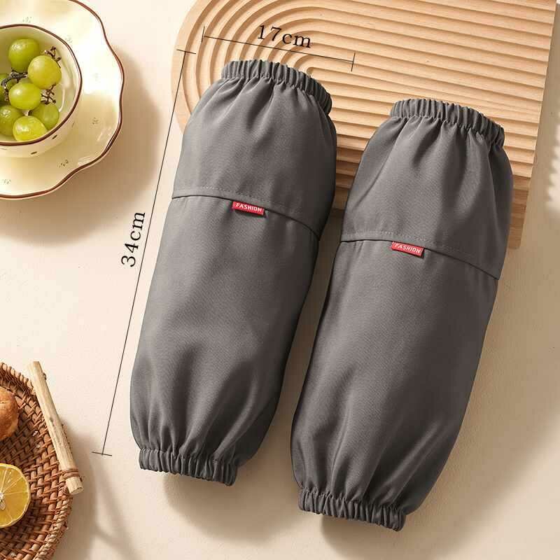 Водонепроницаемые рукава из холста для осени и зимы, офисная живопись, большие хлопковые утепленные рукава, защитные рукава для кухонной работы для мужчин и женщин, домашняя уборка