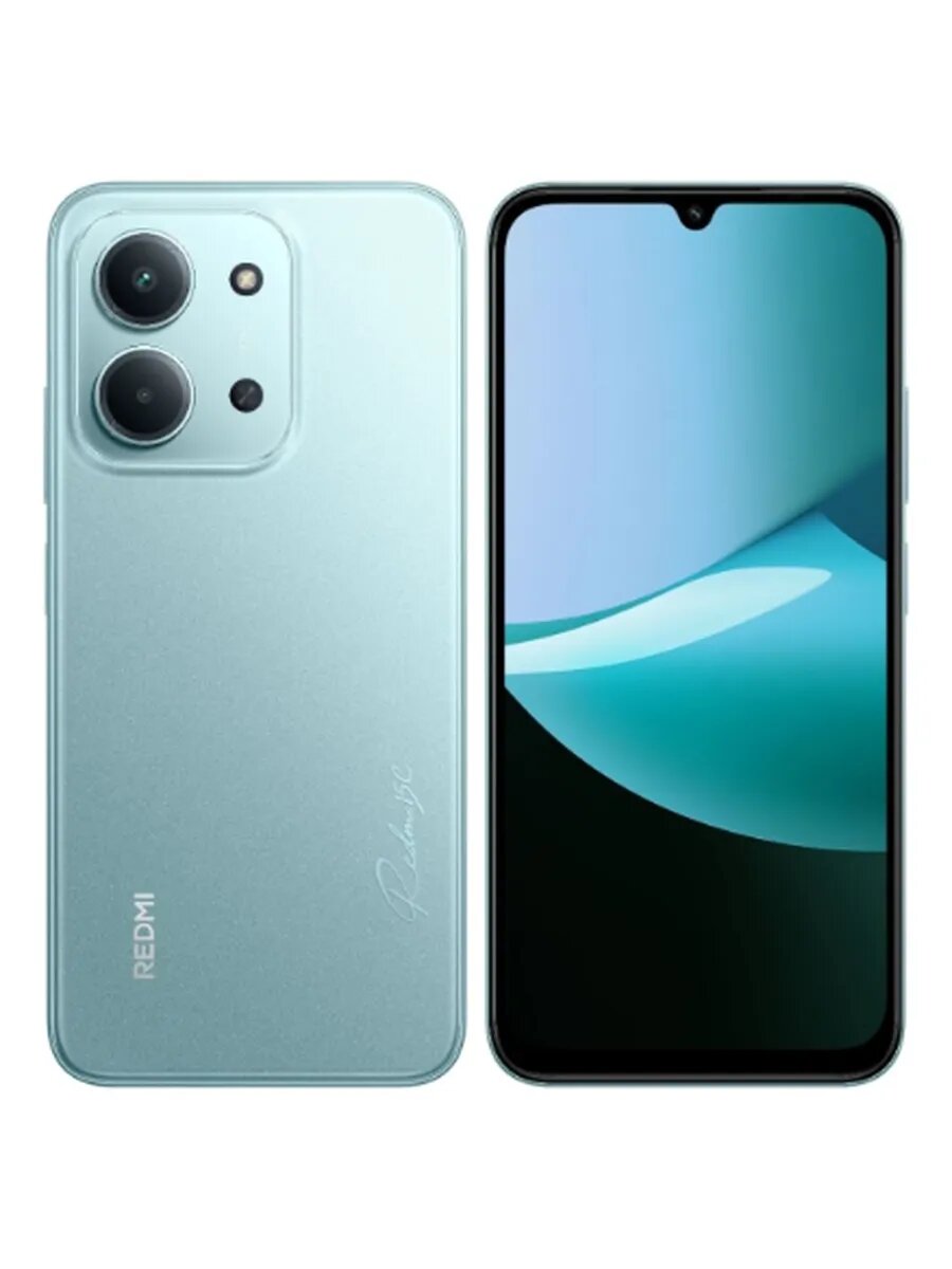 6.9" Redmi 15C 2506ARN4CI X69241 LTE 8+256 ГБ зеленый РСТ