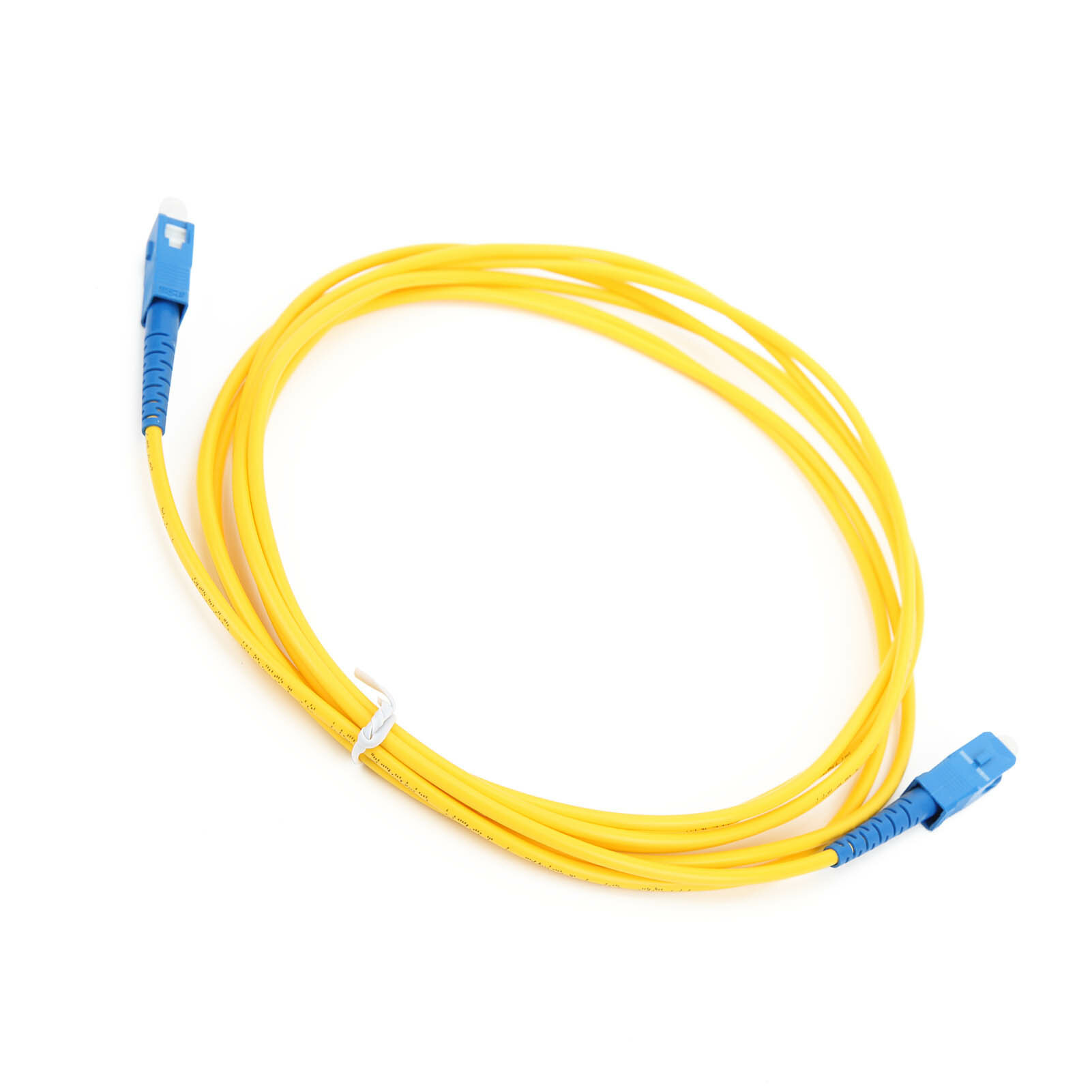 Патч-корд оптический SC UPC-SC UPC SM DX3.0 PVC, кабель-джампер, для разводки оптического волокна, коммутаторных помещений, оборудования передачи, базовых станций связи, приёмопередающих устройств, 1 шт.