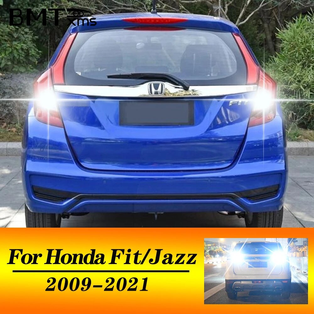 Комплект Из 2 Светодиодных Задних Фонарей BMTxms T15 W16W CANbus Без Ошибок Для Honda Fit Jazz 2009-2021, Высокая Яркость 120.