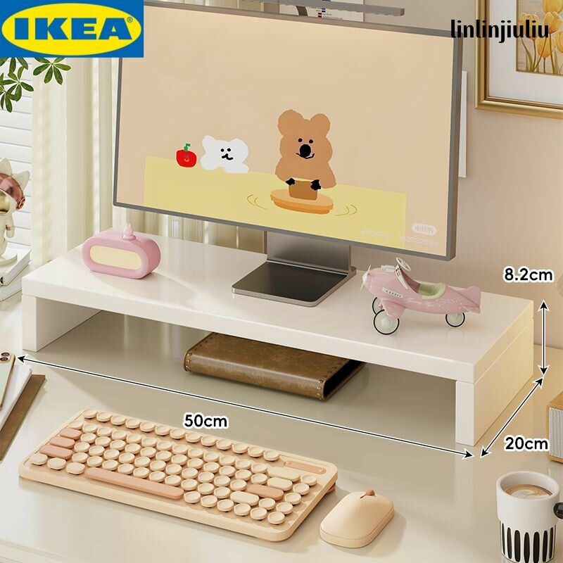 IKEA Полка Настольная Прямая, 50х8.2х20 см, 1 шт.