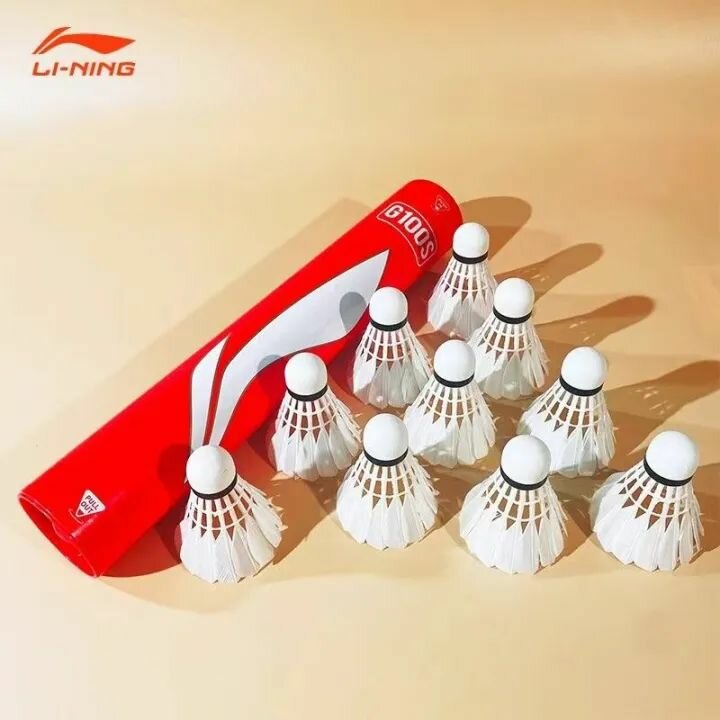 Воланы для бадминтона перьевые Li-Ning G100S