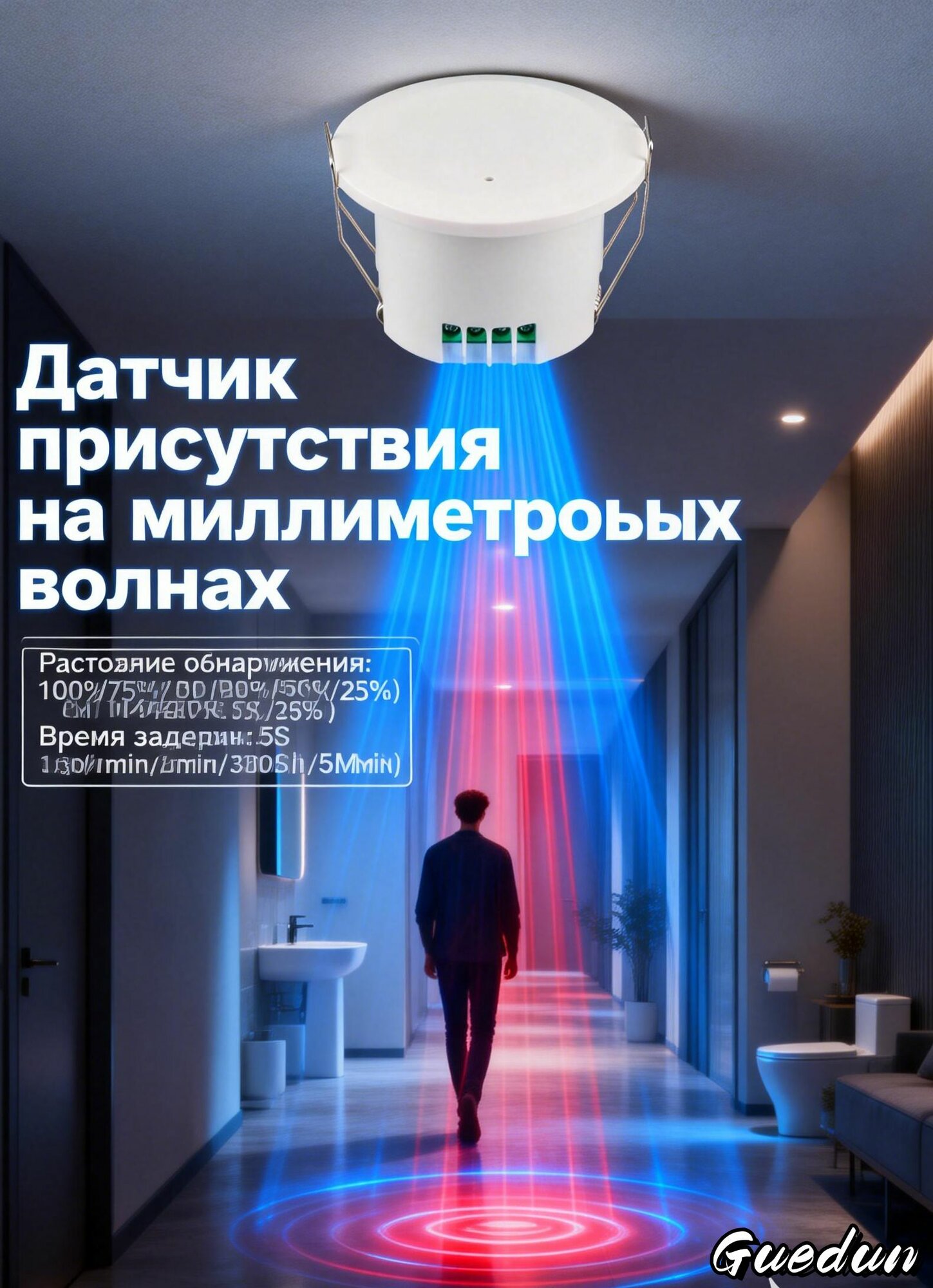 Датчик присутствия миллиметровой волны