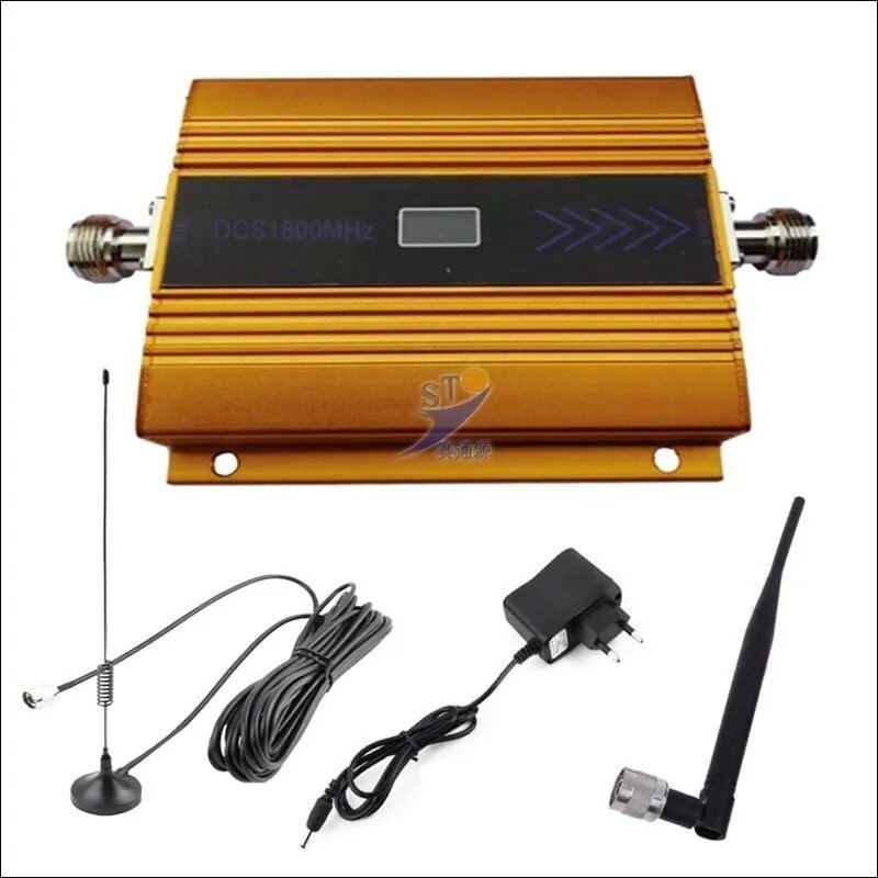 Усилитель сотовой связи. Двухдиапазонный комплект для связи и интернета W-CDMA-2100 МГц (2G, 3G, 4G, LTE)