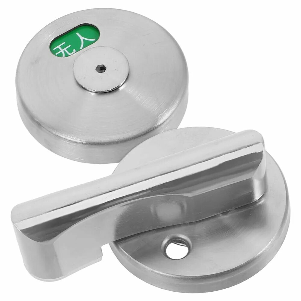 Фурнитура Для Перегородок В Уборных, Замок С Индикатором, Из Нержавеющей Стали, 1 Комплект