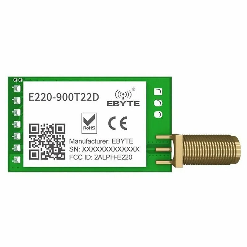 (Q Y B H) LoRa LLCC68 868 МГц 915 Беспроводной Модуль 22 ДБм Большой Дальности 5 Км