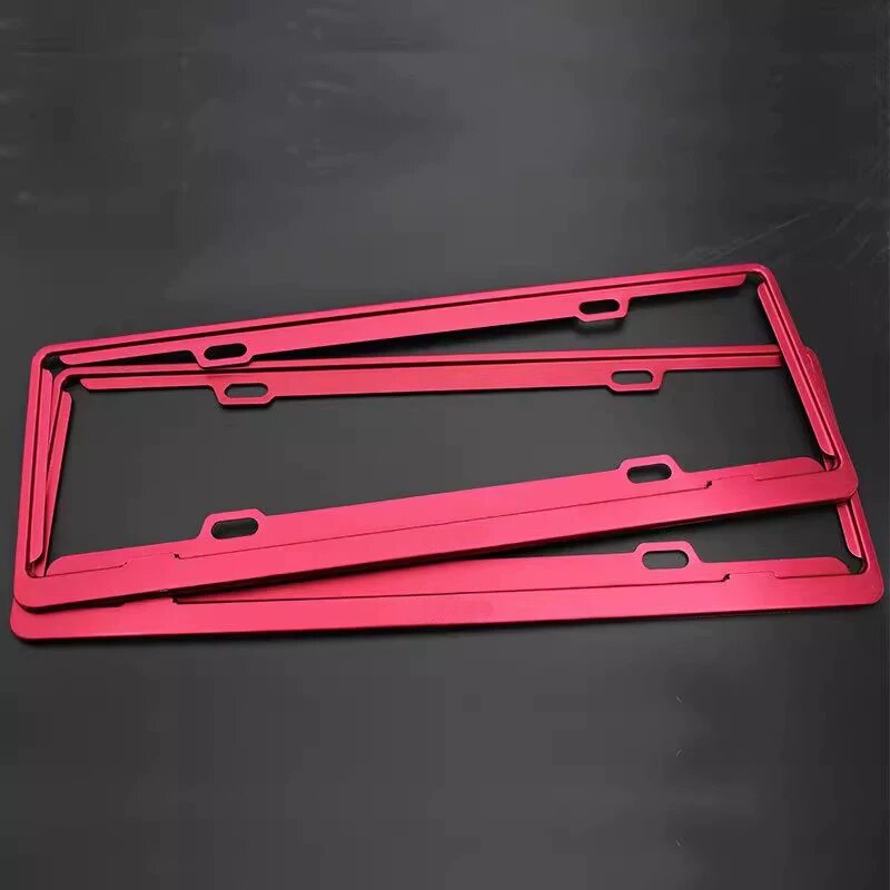 Утолщенная рамка для номерного знака, зеленая рамка для номерного знака для электромобилей, держатель номерного знака