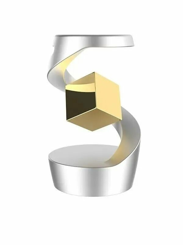 Маятник-антистресс, Антистресс украшение настольное левитирующий гироскоп в офис, подарок школьнику, коллеге, студенту