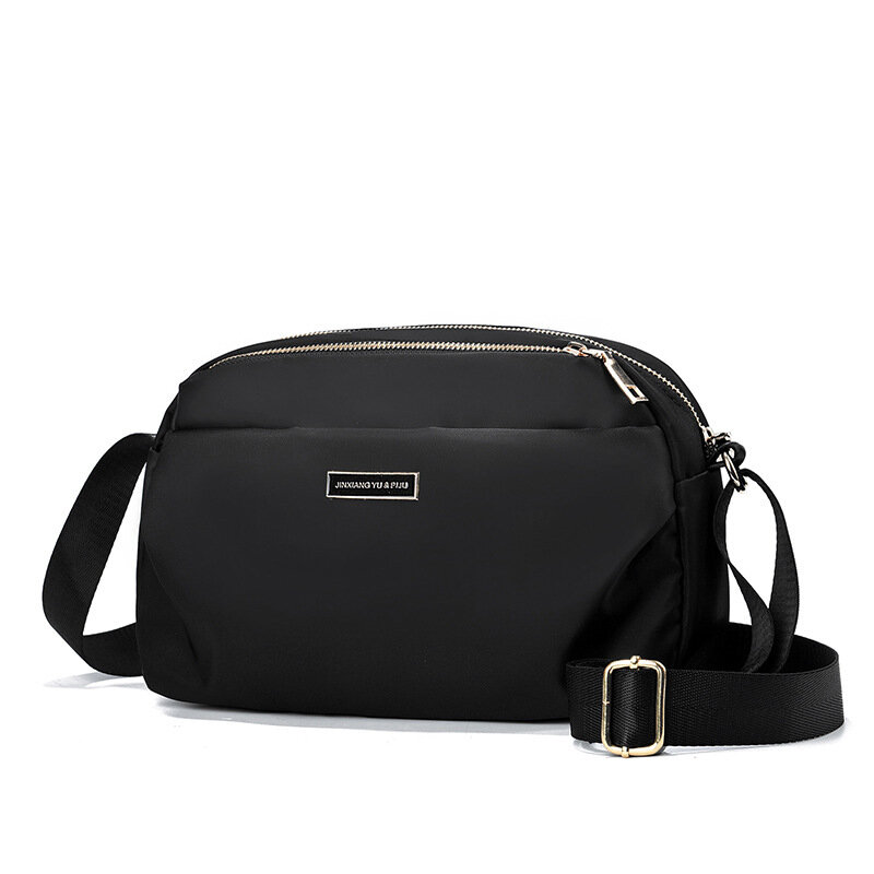 Холщовая сумка для женщин 2025 года, новая сумка из оксфордской ткани, одно плечо, кроссбоди, легкая, универсальная, сумка для мам среднего возраста, нейлоновая женская сумка