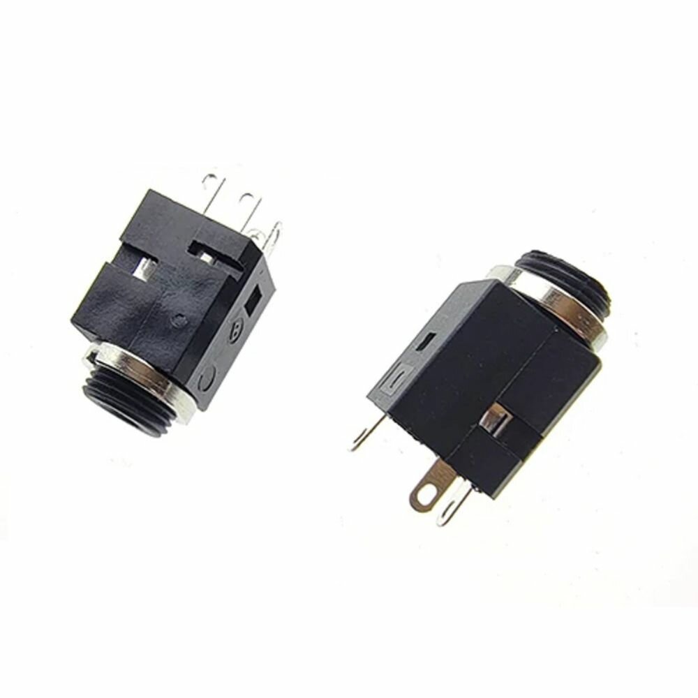 5/10 шт. 3,5 мм 3/4/5-контактный вертикальный гнездовой разъем с винтом 3,5 мм аудиоразъем для наушников PJ-341