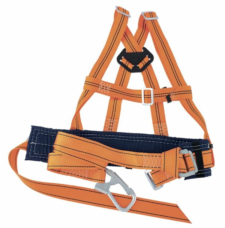 Привязь удерживающая Сибртех с наплечными лямками УП IIД А-строп