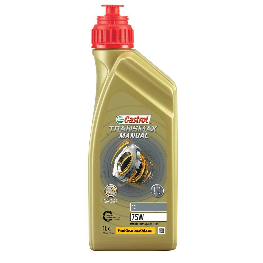 CASTROL '15D7EA Масло трансмиссионное мкпп 1L 75W FE Transmax Manual