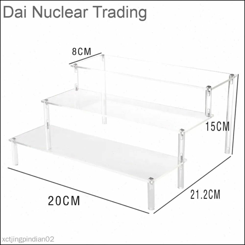 Акриловая подъемная стойка для демонстрации 3-слойных духов