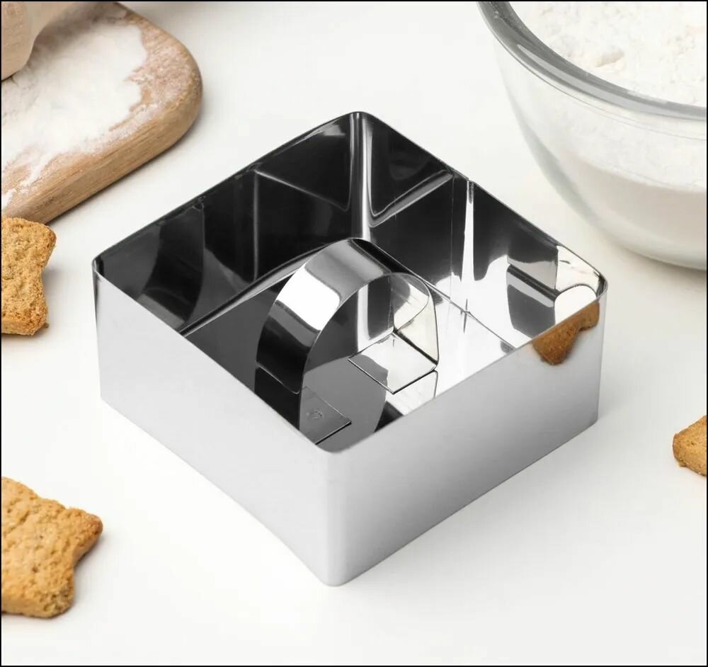 Форма для выкладки 1 шт, 8 см, длина8 см