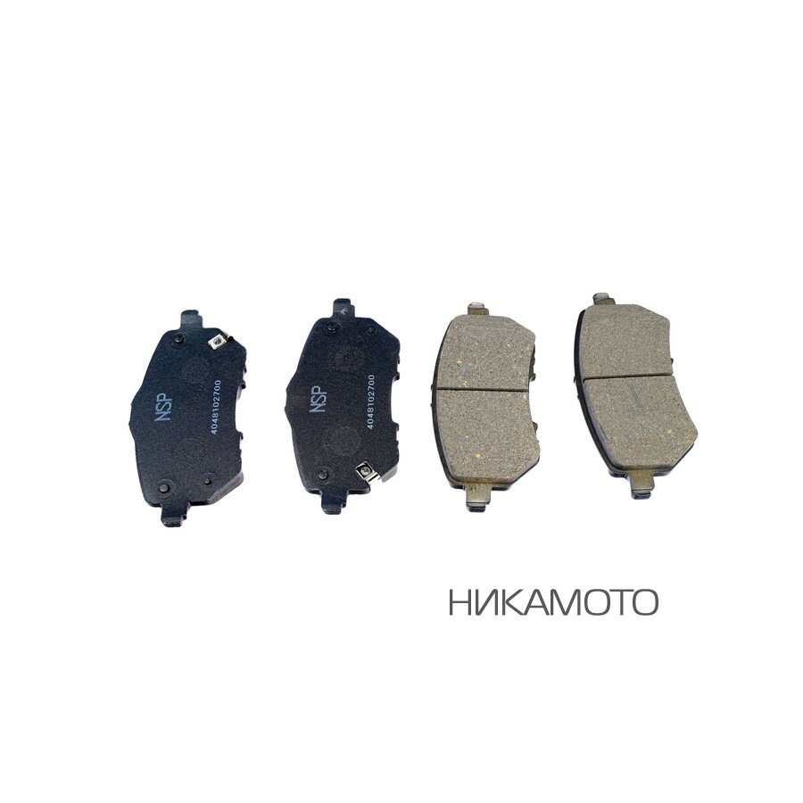 NSP NSPRS7N70 Колодки тормозные передниe (к-кт 4шт керам.) GEELY Coolray (23-)