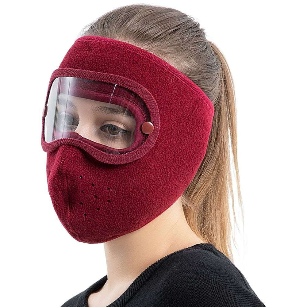 Полнолицевая горнолыжная маска, зимние очки, мужская и женская полнолицевая зимняя маска для катания на лыжах, сноуборде и мотоцикле.