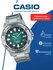Наручные часы CASIO Collection, зеленый,