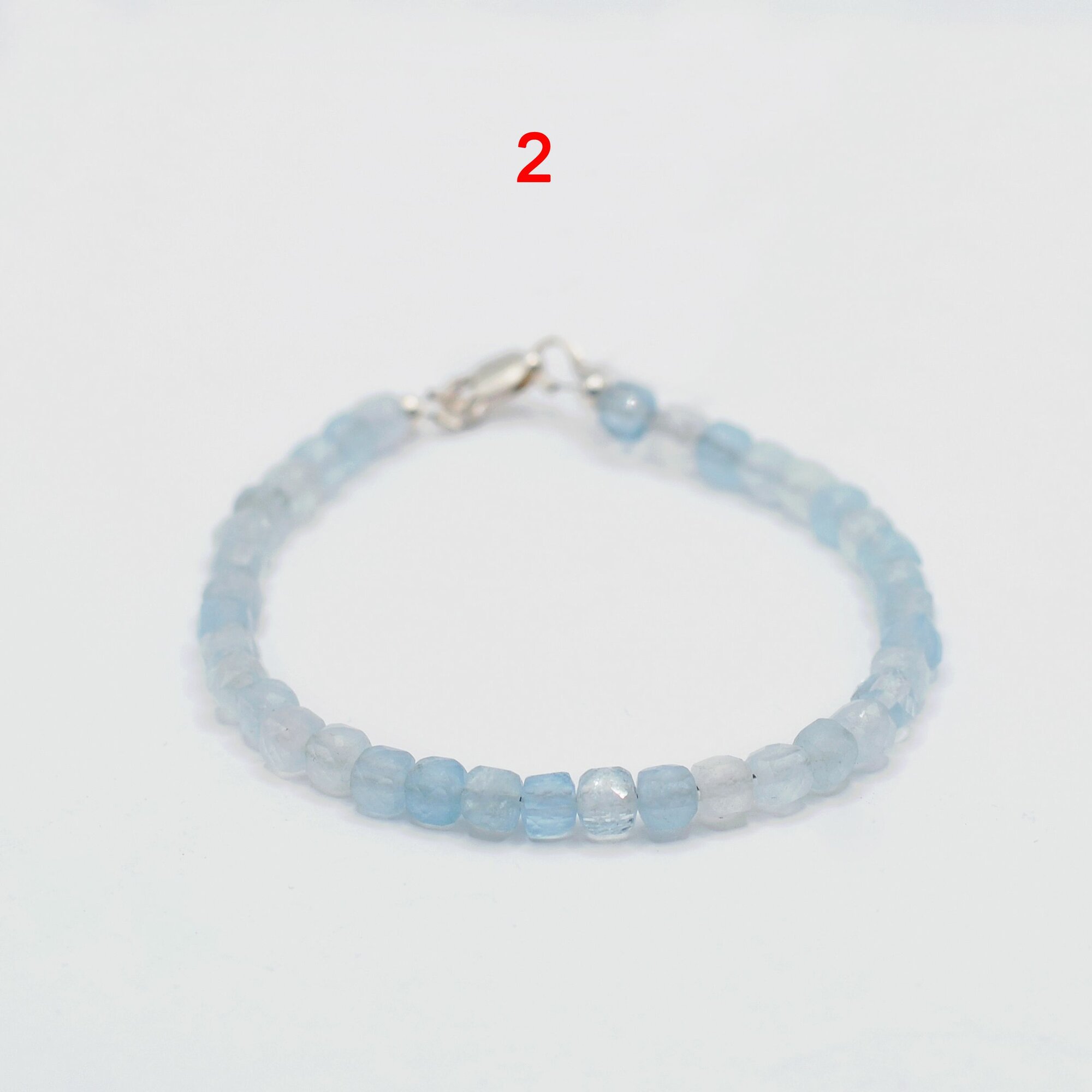 Браслет, аквамарин